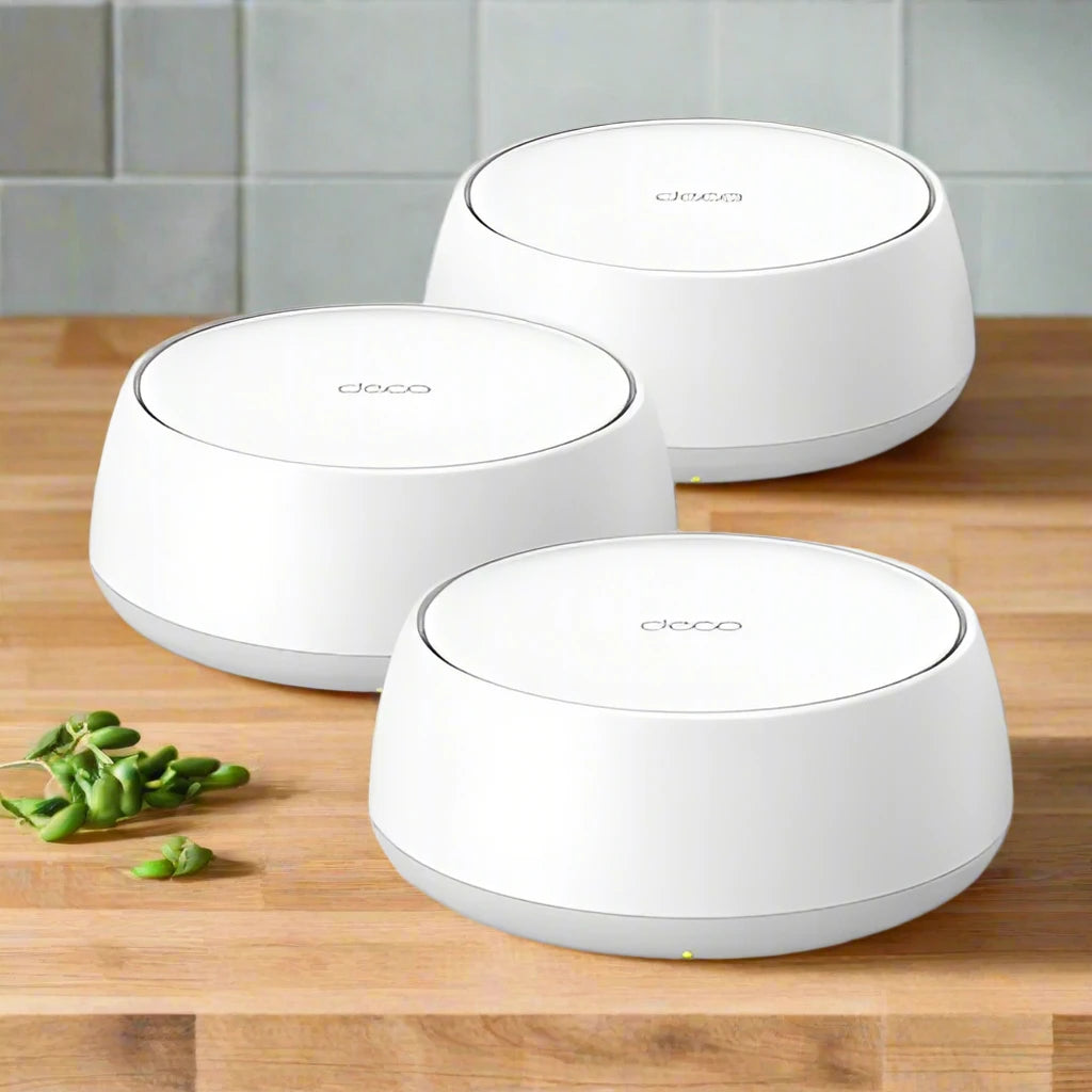 Tp-Link Deco BE25 (3-Pack) BE5000 5000Mbps Dual-Band Wi-Fi 7 Mesh ...